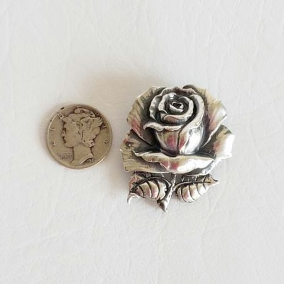 Guglielmo Cini | Jewelry | Vintage 4s Cini Rose Brooch Pin | Poshmark
